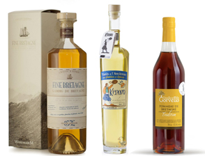 ⇒ Boissons bretonnes : Alcool, Liqueurs, Cidre & Jus, Thés, Bières
