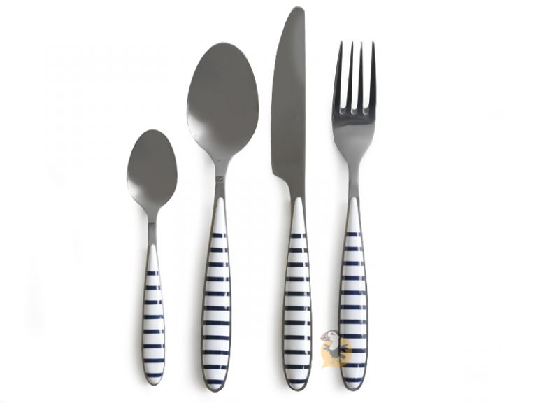 ⇒ Couverts Drapeau breton - Fourchette, Couteau, Cuillère au choix