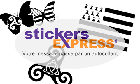 ⇒ Stickers Express : Adhésifs et Autocollants sur le thème de la Bretagne