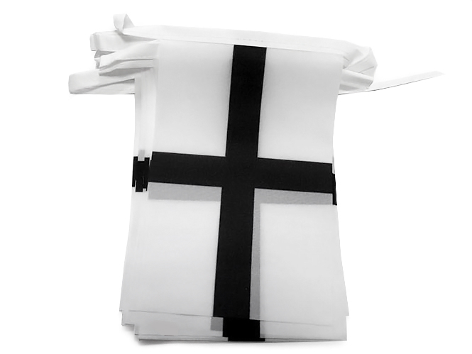 ⇒ Guirlande - Banderole de fanions Kroaz Du breton 6 mètres