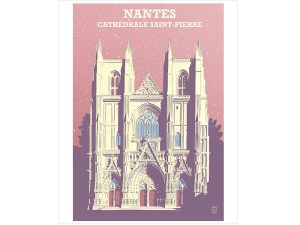 ⇒ Drapeau de Nantes - Pavillon Ville de Nantes 90 x 60 cm