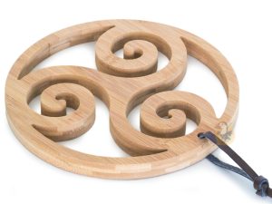 ⇒ Dessous de plat en bambou Triskell Diamètre 20 cm