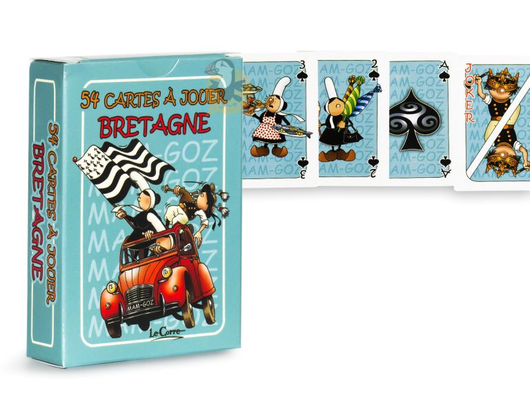 ⇒ Jeu de cartes 54 cartes ♣️ - Bretagne Mam Goz Bretonne